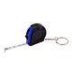 EXACTO key ring with tape measure 1 m, blue | LOGOnaTO